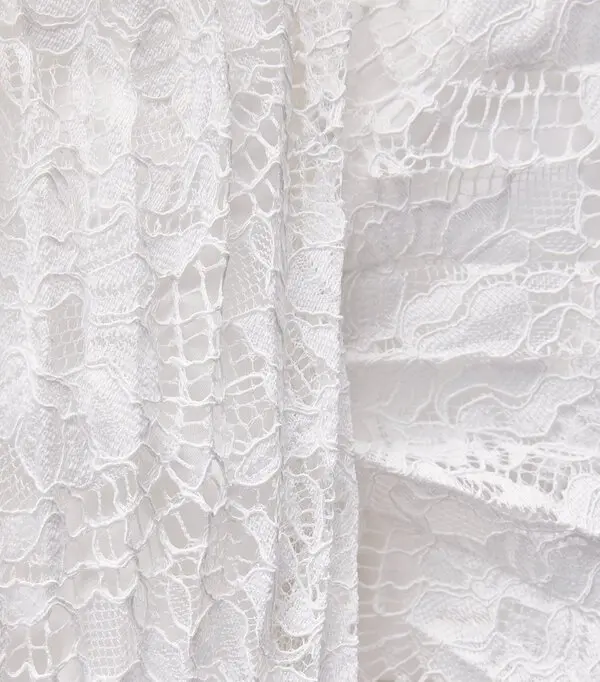Simkhai Lace-trim Annalise Midi Dress - Ivory