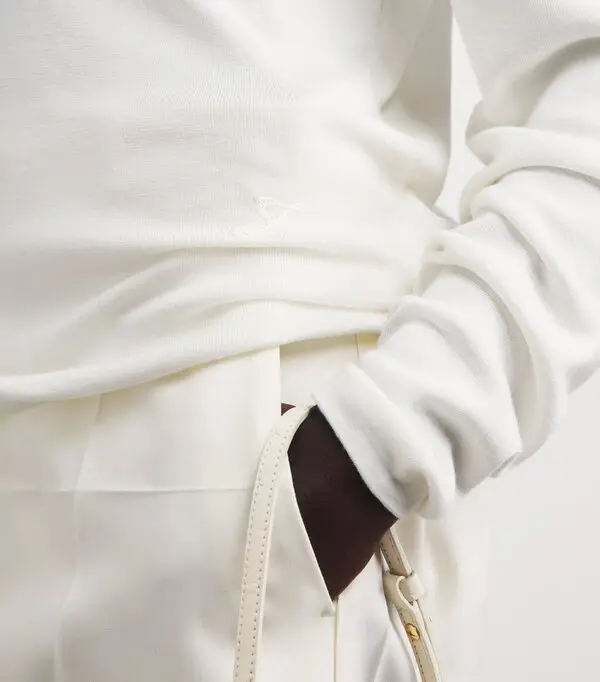 Jacquemus Merino-silk Romarin Crew-neck Sweater