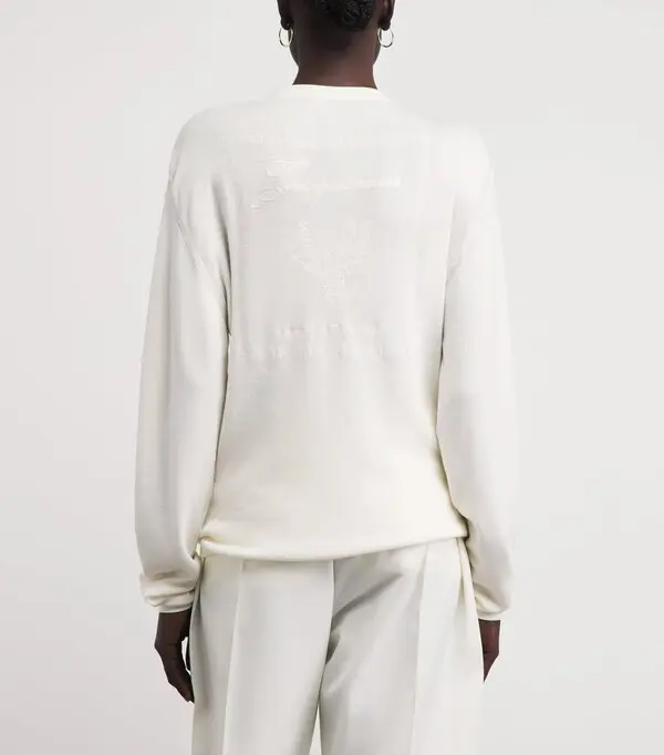 Jacquemus Merino-silk Romarin Crew-neck Sweater