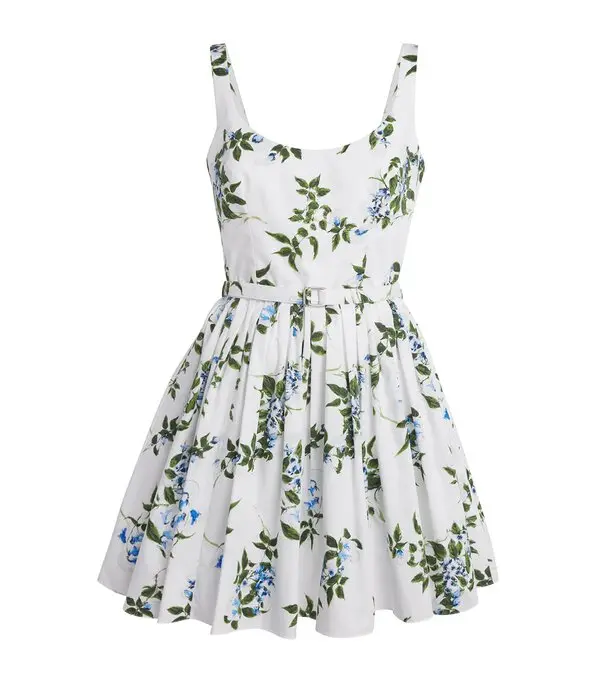 EMILIA WICKSTEAD Organic Cotton Eglantine Mini Dress - White