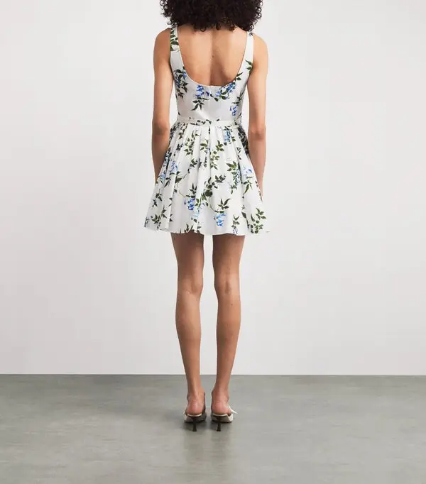 EMILIA WICKSTEAD Organic Cotton Eglantine Mini Dress - White