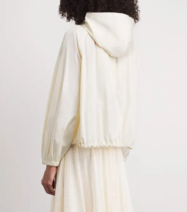 Fabiana Filippi Technical Taffeta Bomber Jacket