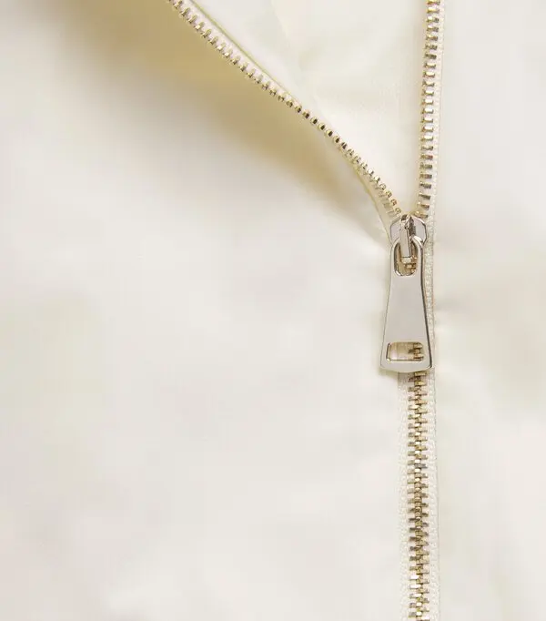 Fabiana Filippi Technical Taffeta Bomber Jacket