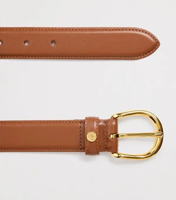 Harrods Leather Belt - Brown