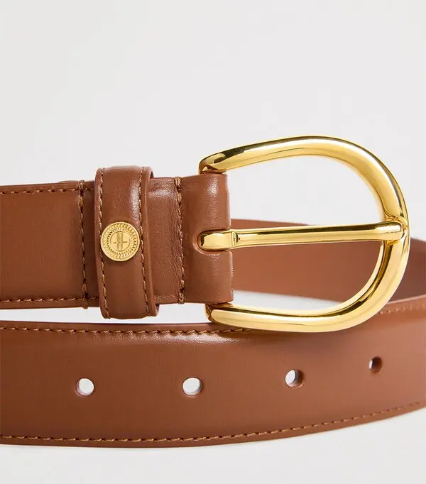 Harrods Leather Belt - Brown