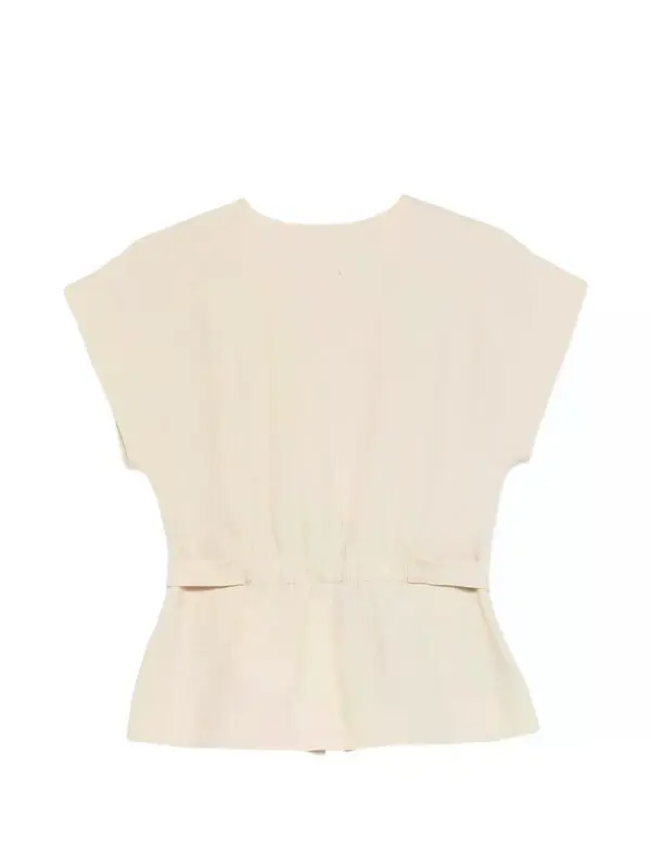 Paul Smith Belted V-neck Top