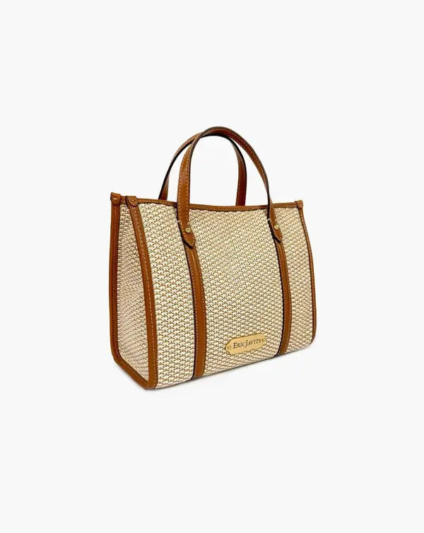 Eric Javits Lil Brickell Straw Shopper Bag