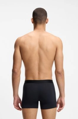 BOSS One Three-pack Of Logo-waistband Boxer Briefs - Assorted Pre Pack