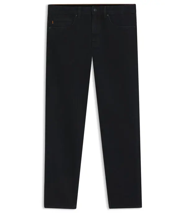 BOSS Delaware Blue Slim-fit Jeans In Comfort-stretch Denim - Dark Blue