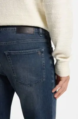 BOSS Maine Regular-fit Comfort-stretch Jeans
