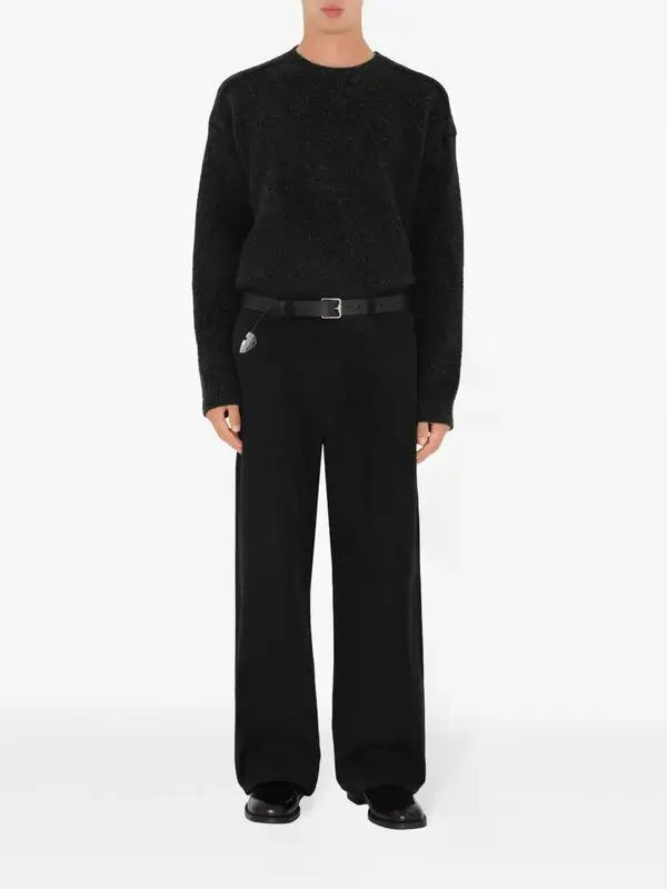 Burberry B Buckle Shield Leather Belt