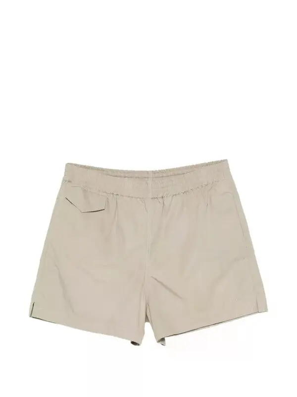 A.p.c. Elasticated-waistband Shorts - Grey