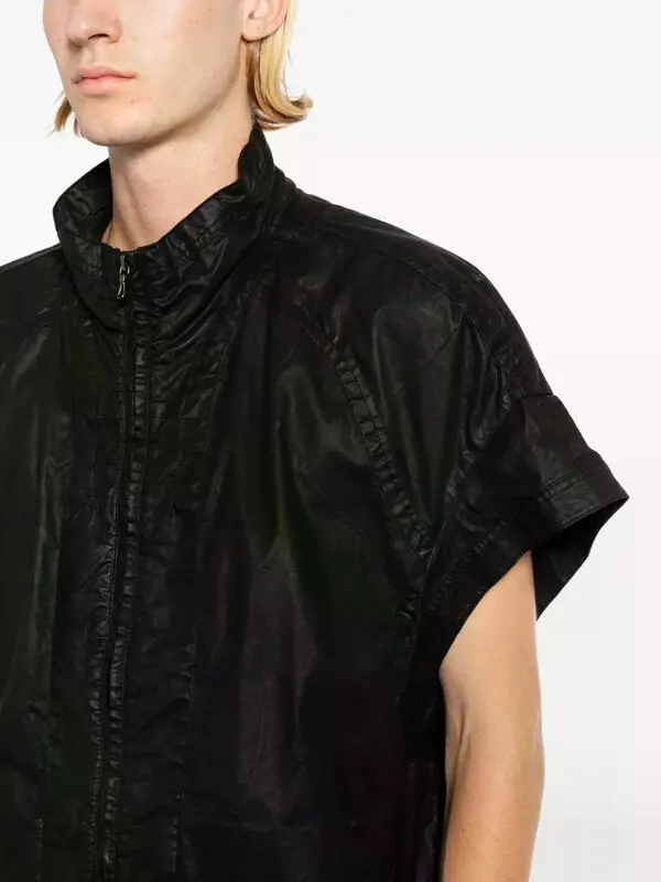 JULIUS Creased Short-sleeve Coat