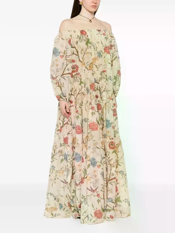 INTO THE EAST Floral-print Maxi Dress