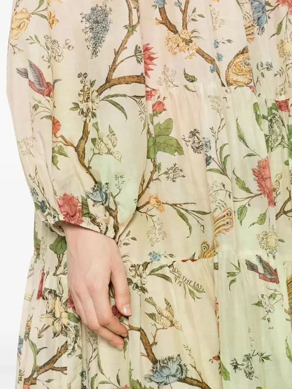 INTO THE EAST Floral-print Maxi Dress