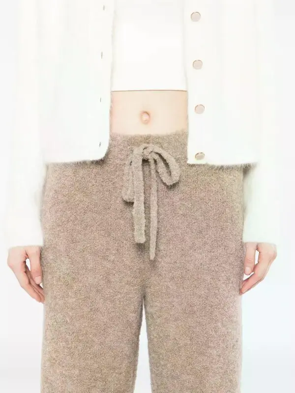 JAMES PERSE Bouclé Tapered Trousers