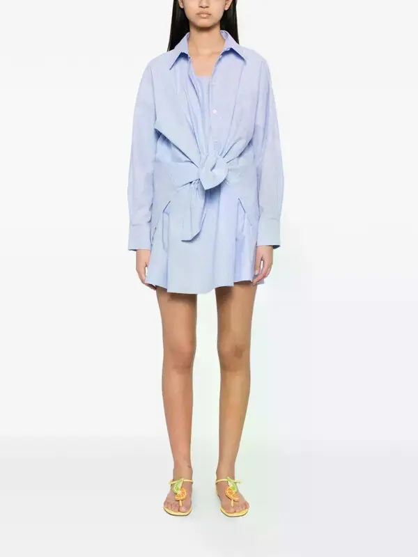 MANUEL RITZ Crystal-embellished Mini Dress