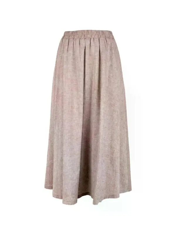 CINQUE Elasticated Waistband Pleated Maxi Skirt