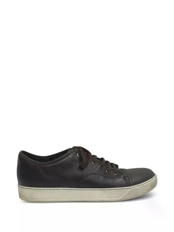 LANVIN Low-top Leather Sneakers