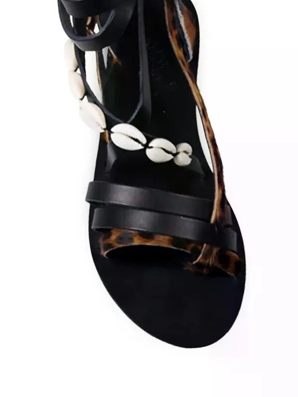 ANCIENT GREEK SANDALS Satira Shell-embellished Sandals