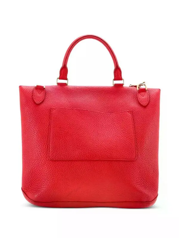 LOUIS VUITTON Volta Leather Satchel - Red