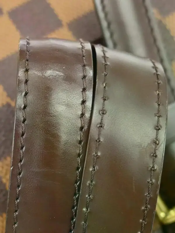 LOUIS VUITTON 2005 Chelsea Damier Tote Bag - Brown