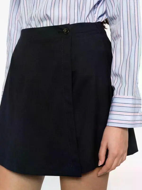 MANUEL RITZ Button-fastening Wrap Skirt