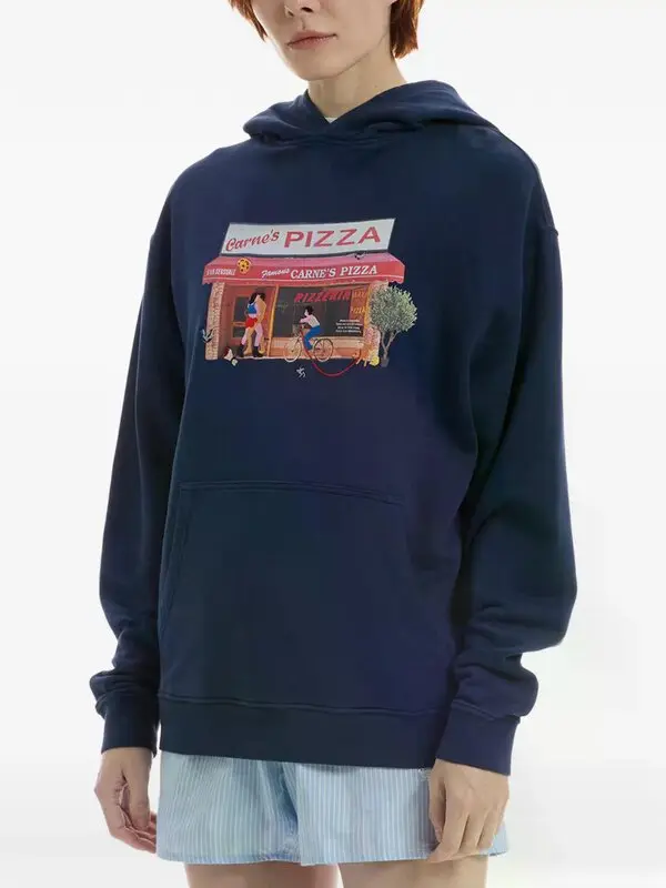 CARNE BOLLENTE Graphic Print Hoodie