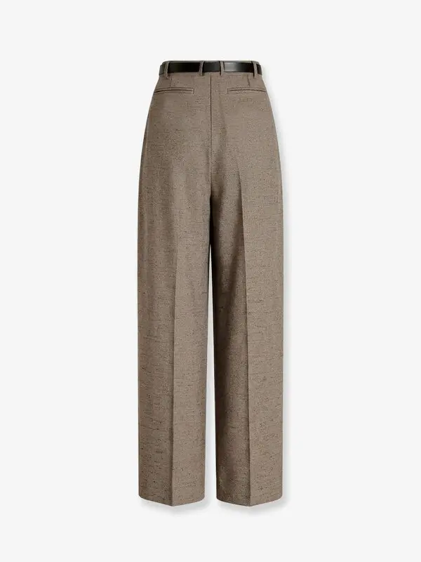 Dolce & Gabbana Mélange Trousers With Belt