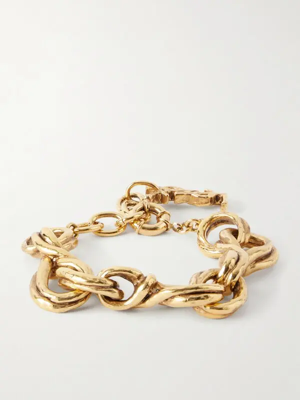 Saint Laurent Tone Bracelet - Gold