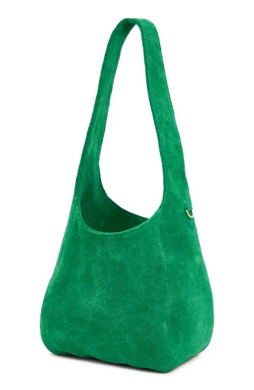 Clare V. Petit Bando Suede Shoulder Bag