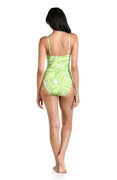 La Blanca Serene Palm One-piece Swimsuit
