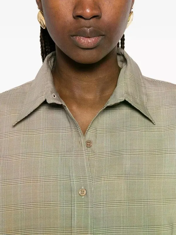 THE FRANKIE SHOP Arlen Boxy Shirt - Neutrals