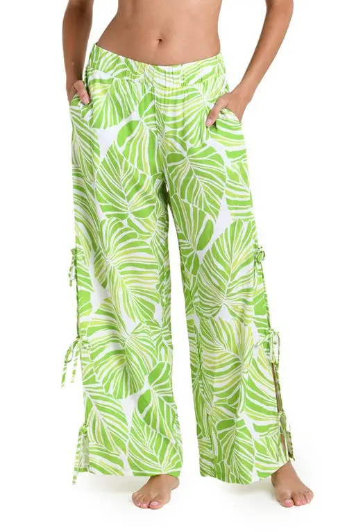 La Blanca Printed Cover-up Pants