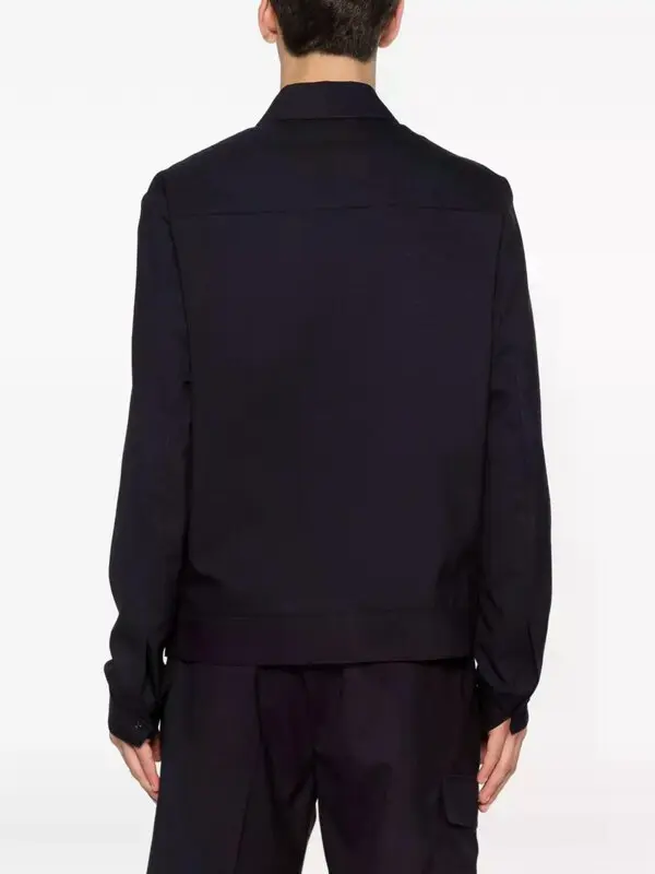 MANUEL RITZ Zip-up Jacket - Blue