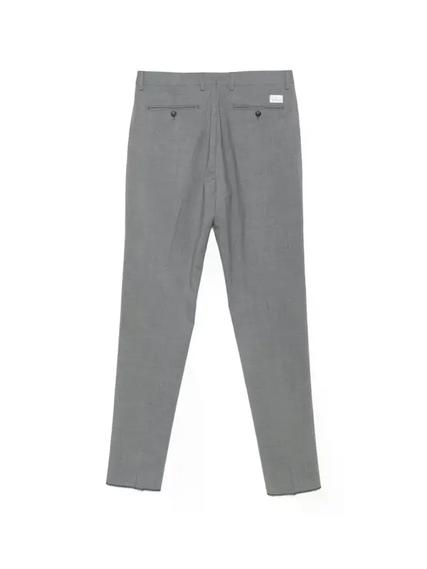 MANUEL RITZ Pleated Trousers With Charm Detail