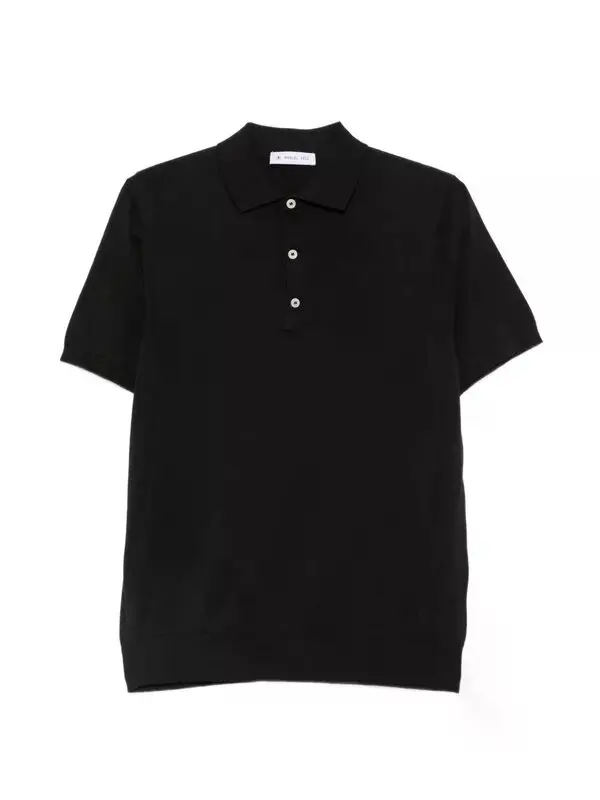 MANUEL RITZ Knitted Polo Shirt