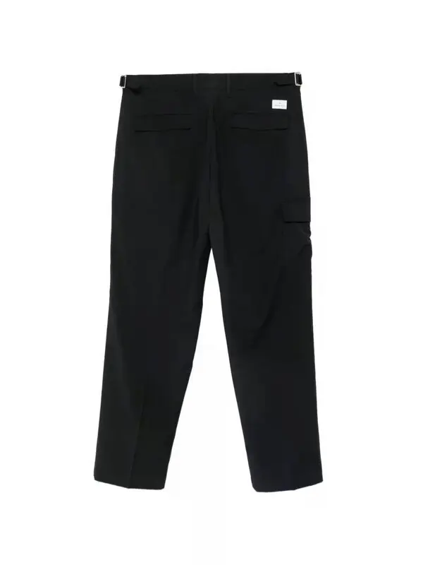 MANUEL RITZ Pleated Cargo Pants - Black