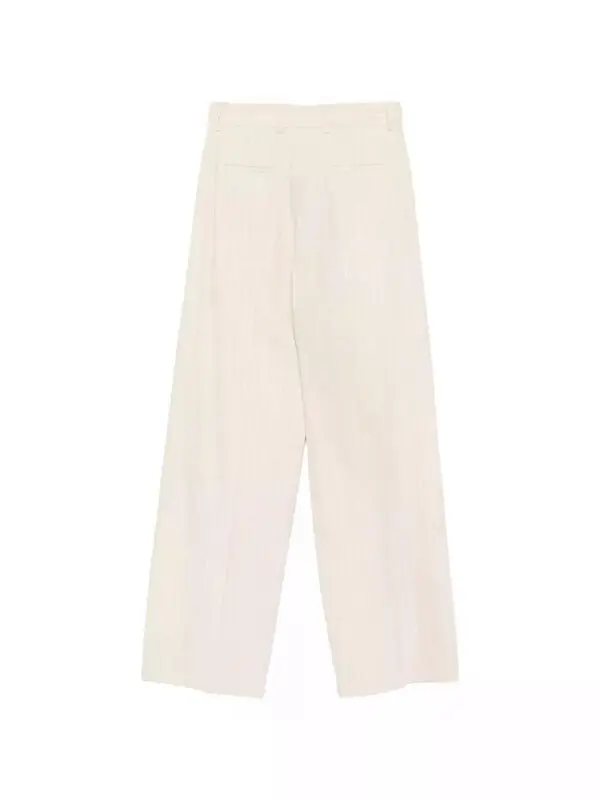 MANUEL RITZ Pinstripe-pattern Trousers