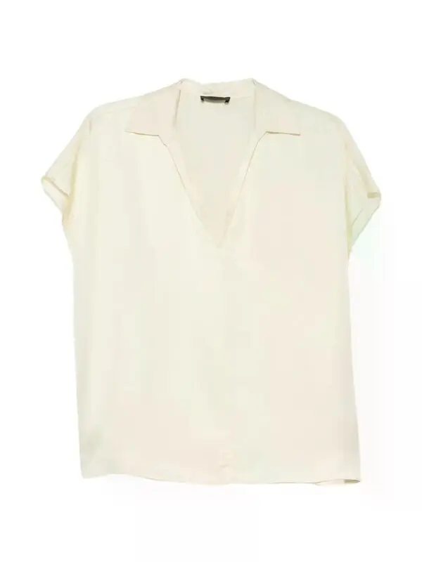Liu Jo V-neck Short Sleeve Blouse