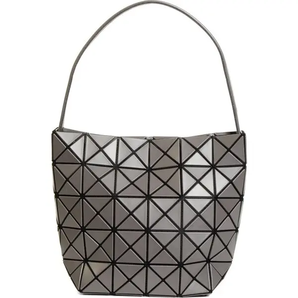 Issey Miyake Small Valley Hobo Bag - Charcoal