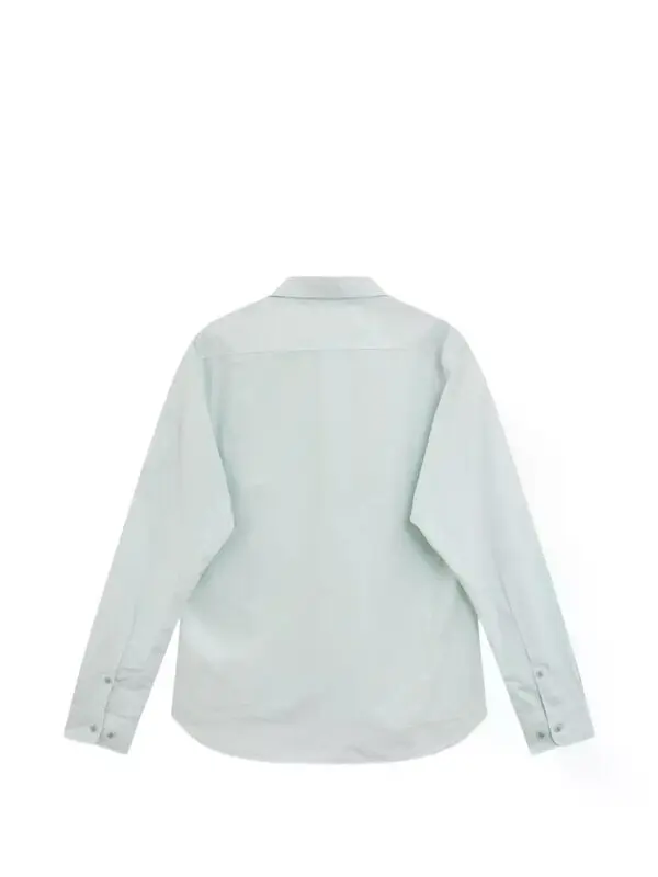 C.P. COMPANY Popeline Long Sleeve Lens Button Shirt