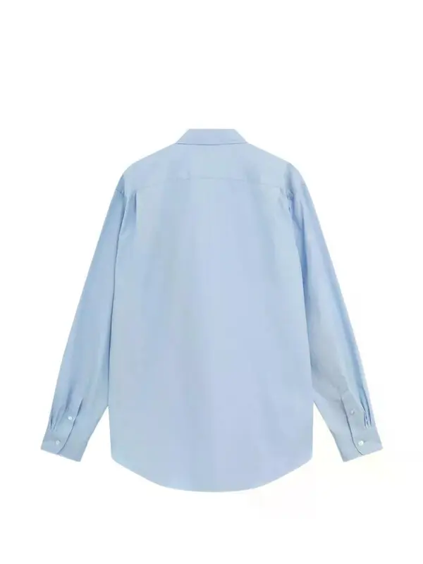 Auralee Long-sleeve Buttoned Shirt - Blue