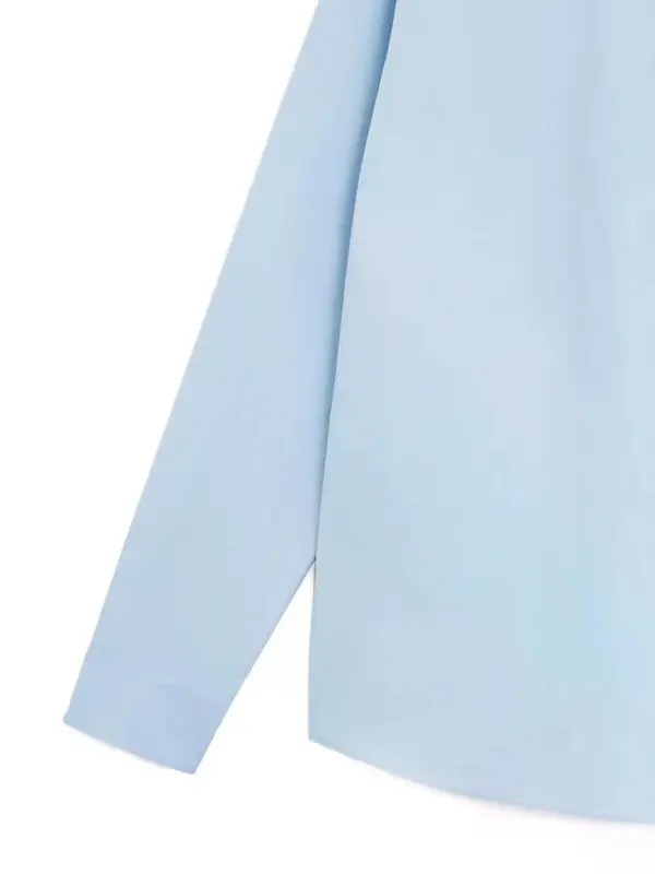 Auralee Long-sleeve Buttoned Shirt - Blue