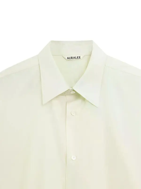 Auralee Long-sleeve Buttoned Shirt - Neutrals