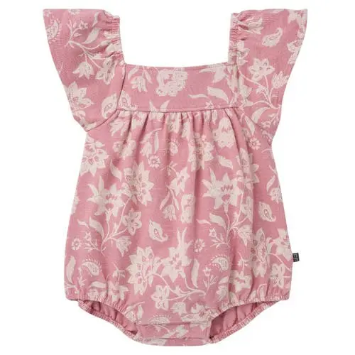 MODERN MOMENTS™ BY GERBER Baby Bubble Romper - Rose Paisley