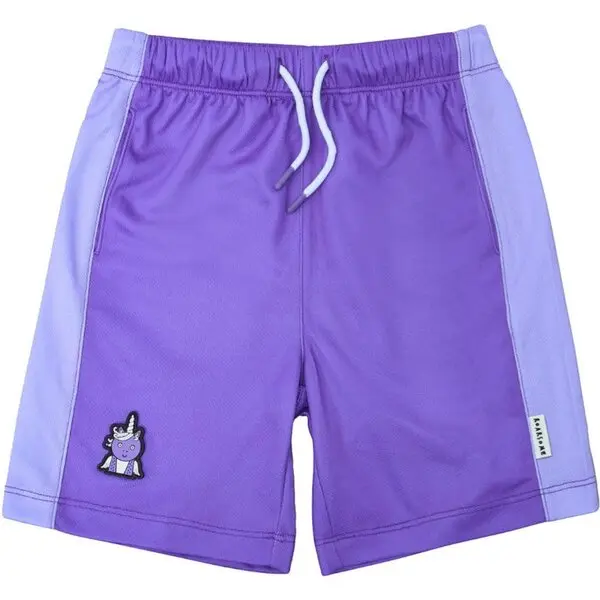 ROARSOME Relaxed Fit Mesh Shorts - Light Purple