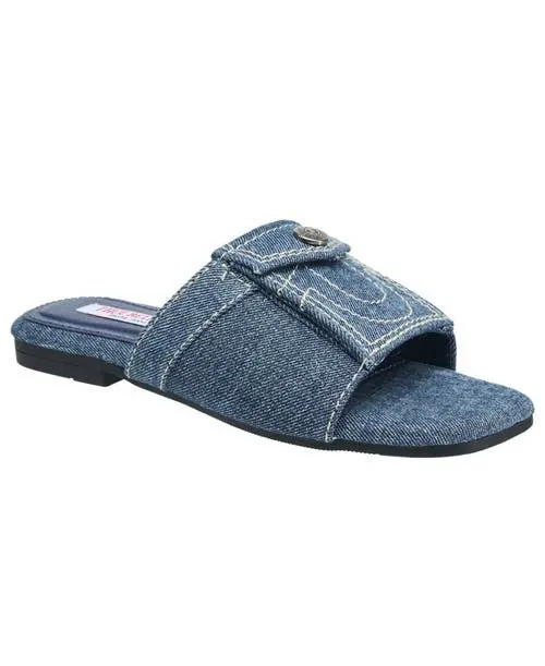 True Religion Pocket Detail Sandals