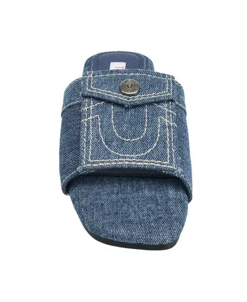 True Religion Pocket Detail Sandals