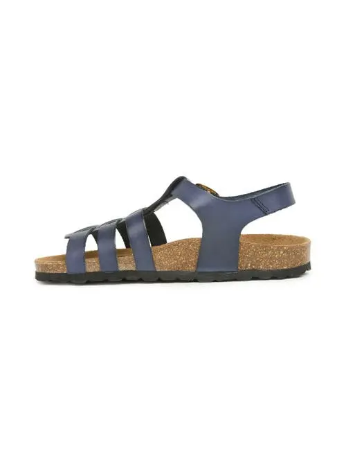 CELTIC & CO. Strappy Gladiator Sandals - Navy